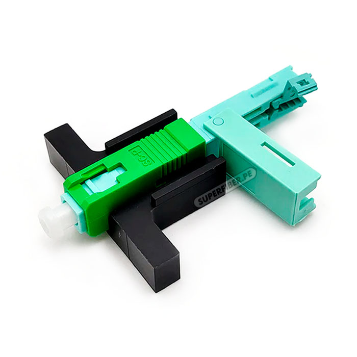Conectores Rápidos SC/APC Tipo T - SuperFiber.pe | Venta de Productos de Fibra Óptica